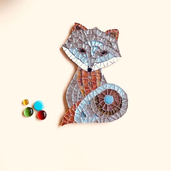 Fox Glass Art - Etsy UK