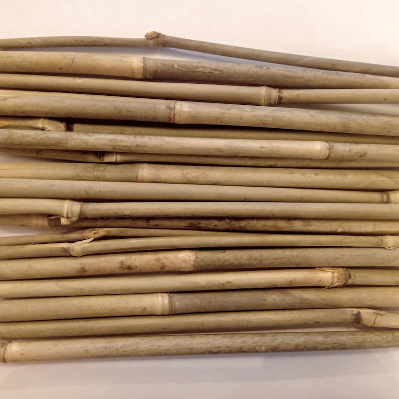 Rustic Bamboo Sticks - Etsy