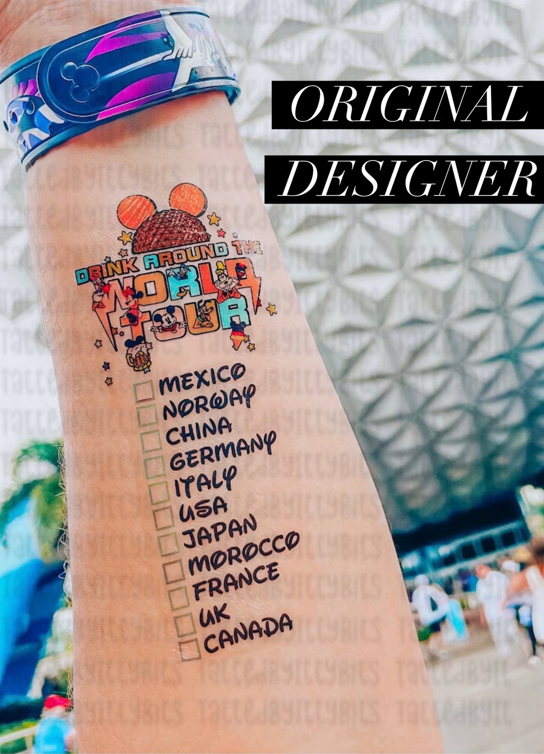 Drinking Around the World Tattoo-food & Wine Festival 2025 -epcot World ...