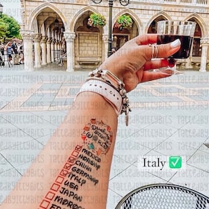 Drinking Around the World Tattoo-food & Wine Festival-epcot World ...