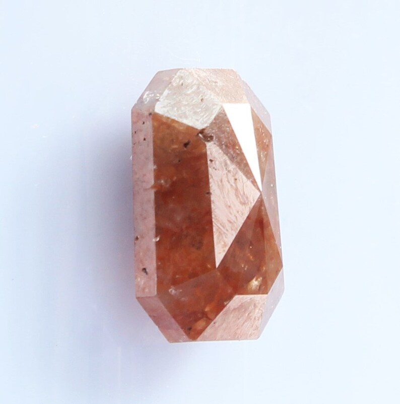 2.11 Ct 9.0 X 6.1 X 3.9 MM Natural Loose Diamond Peach Color | Etsy