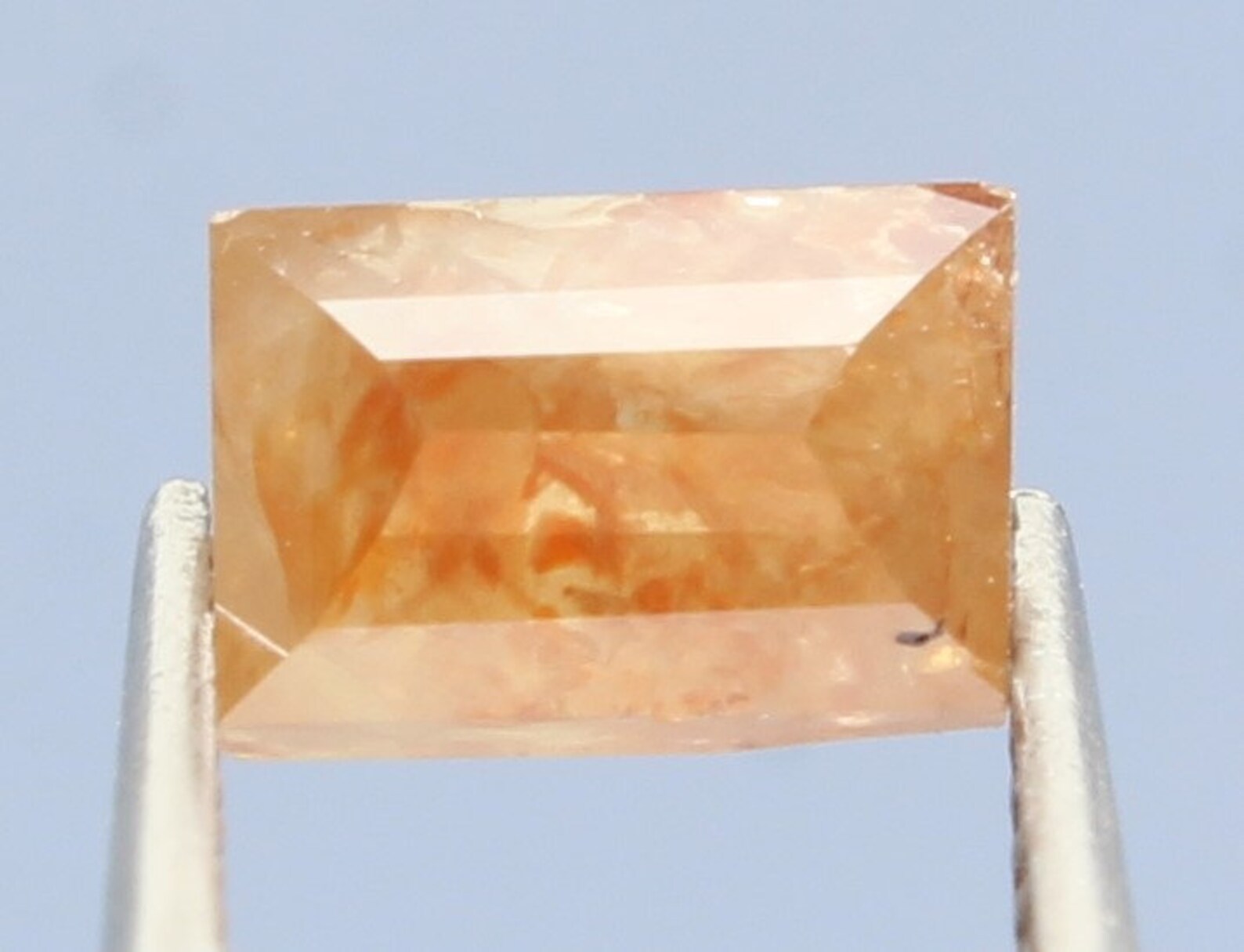 1.01 Ct, 6.3 X 4.2 X 3.0 MM, Natural Loose Diamond Peach Color ...