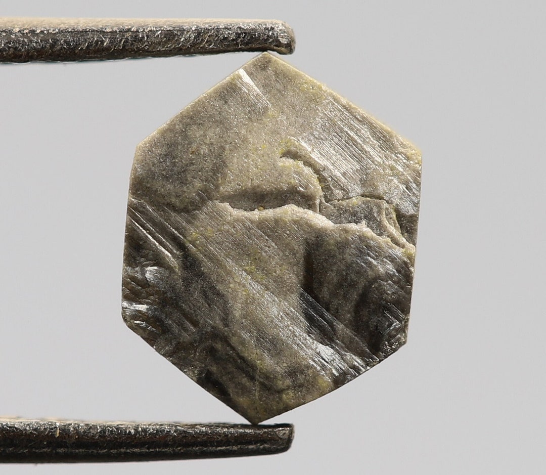 0.91 Ct, 6.1 X 4.8 X 2.8 MM, Natural Loose Rough Diamond Grayish Color ...