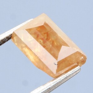 1.01 Ct, 6.3 X 4.2 X 3.0 MM, Natural Loose Diamond Peach Color ...