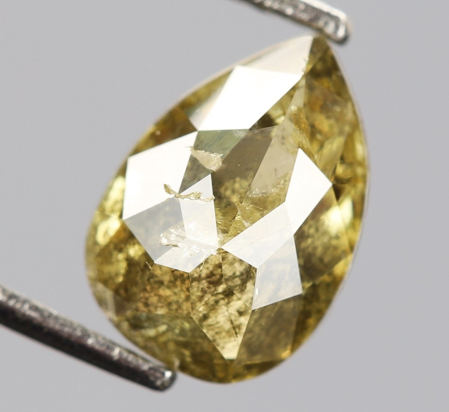 0.86 Ct 6.9 X 4.8 X 3.1 MM Natural Loose Diamond Green Color | Etsy