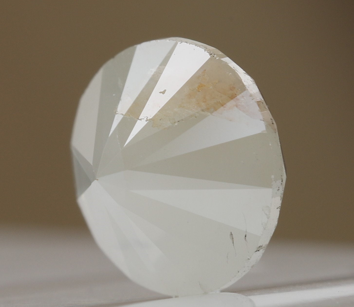 1.27 Ct6.4 X 4.7 MM Natural Loose Diamond White Peach Color | Etsy