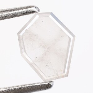 0.70 Ct, 6.7 X 5.6 X 1.8 MM, Natural Loose Diamond Salt and Pepper ...