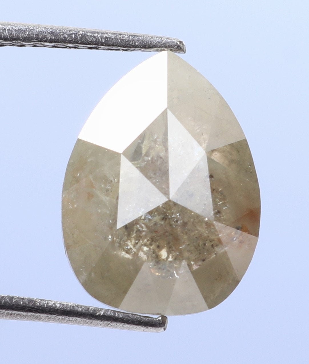 2.13 Ct 9.8 X 7.3 X 3.5 MM Natural Loose Diamond Gray Color | Etsy