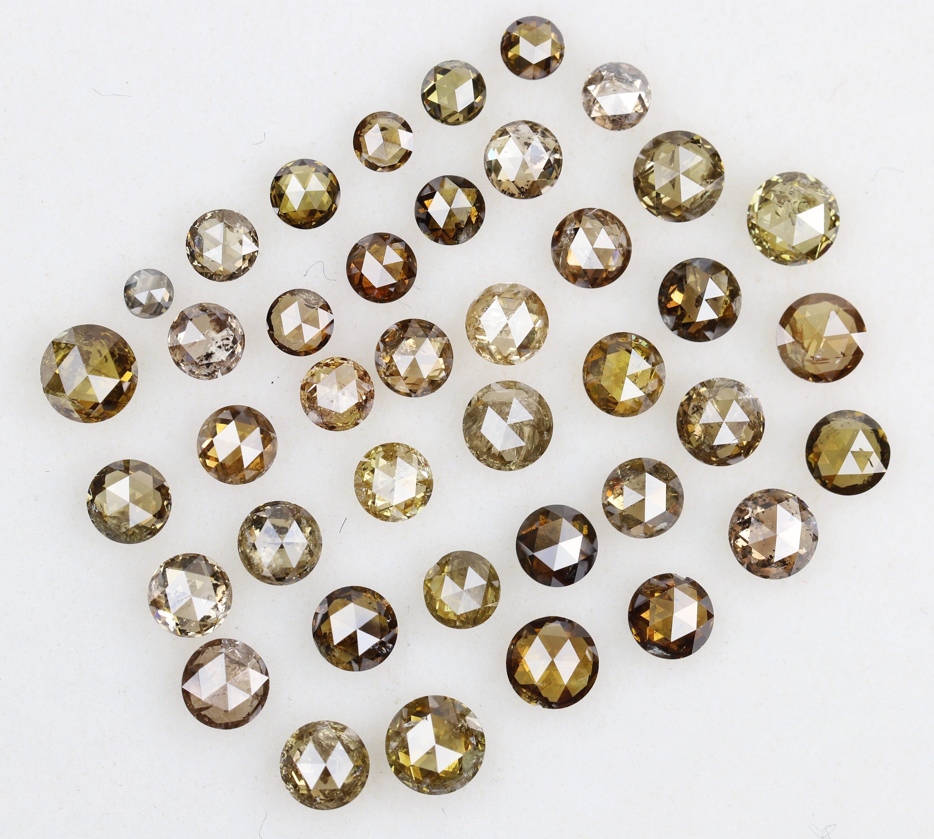 4.25 Ct 3.7 X 1.7 MM Natural Loose Diamond Champagne Color | Etsy