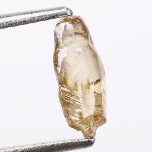 0.91 Ct, 9.2 X 4.0 X 2.9 MM, Natural Loose Raw Diamond Brown Color I3 ...