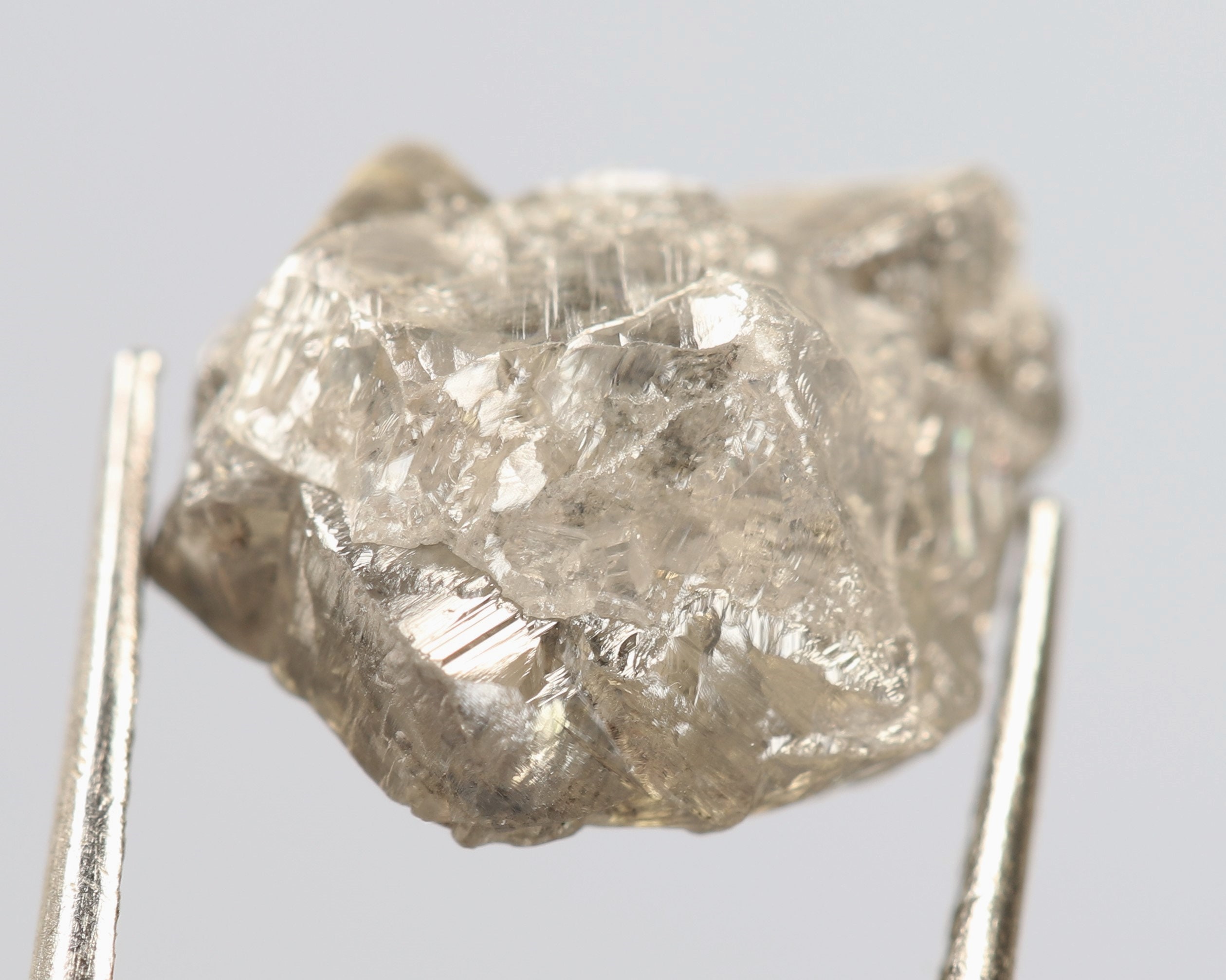 4.76 Ct 10.2 X 9.5 X 6.5 MM Natural Loose Rough Diamond Gray | Etsy