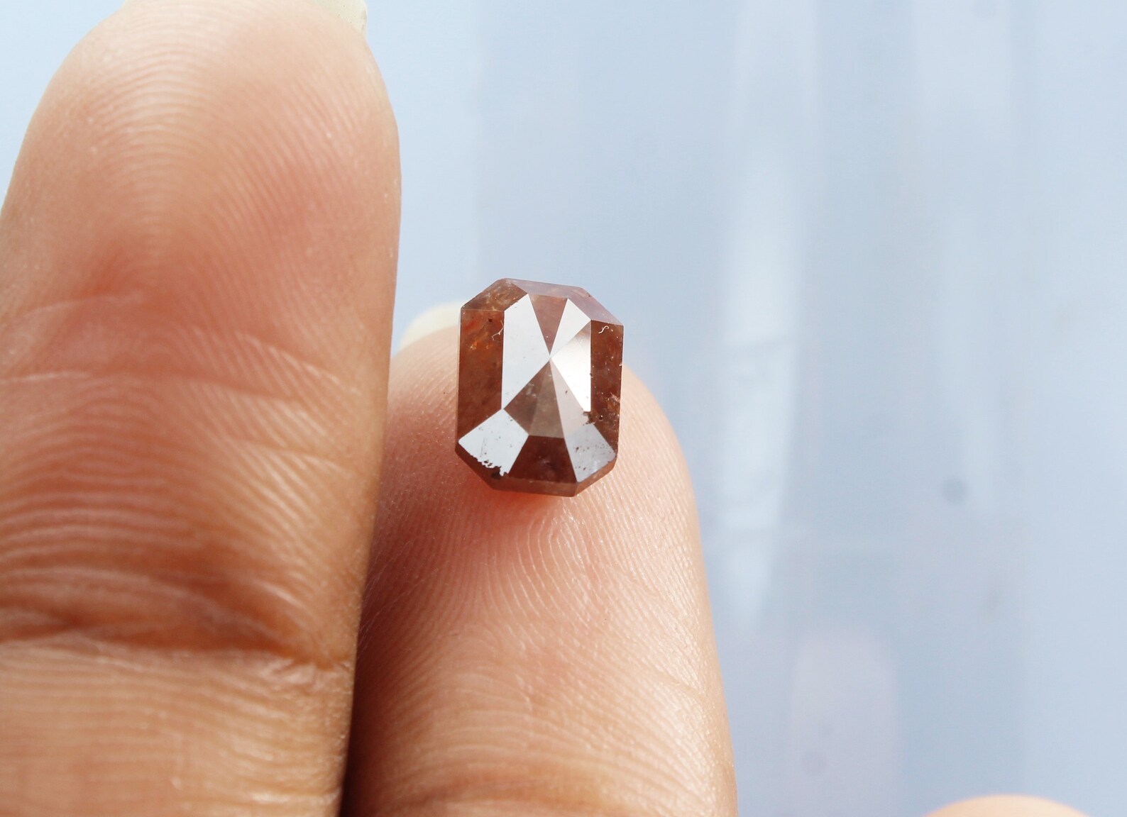 2.11 Ct 9.0 X 6.1 X 3.9 MM Natural Loose Diamond Peach Color | Etsy