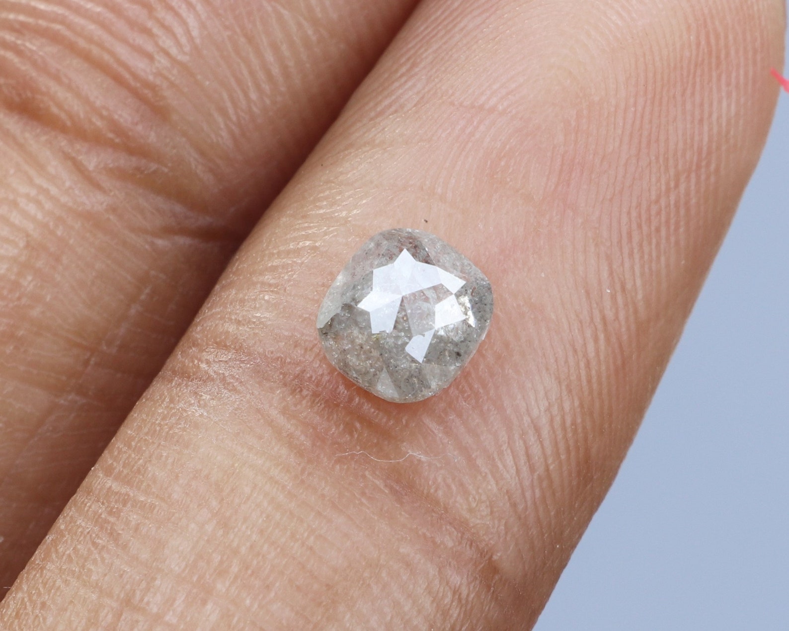 0.77 Ct 5.4 X 4.9 X 2.9 MM Natural Loose Diamond Slat And | Etsy