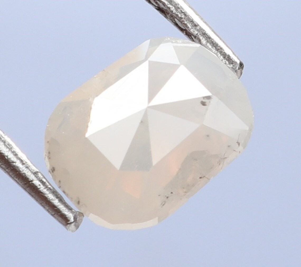 0.74 Ct 6.4 X 4.9 X 2.5 MM Natural Loose Diamond Icey White | Etsy