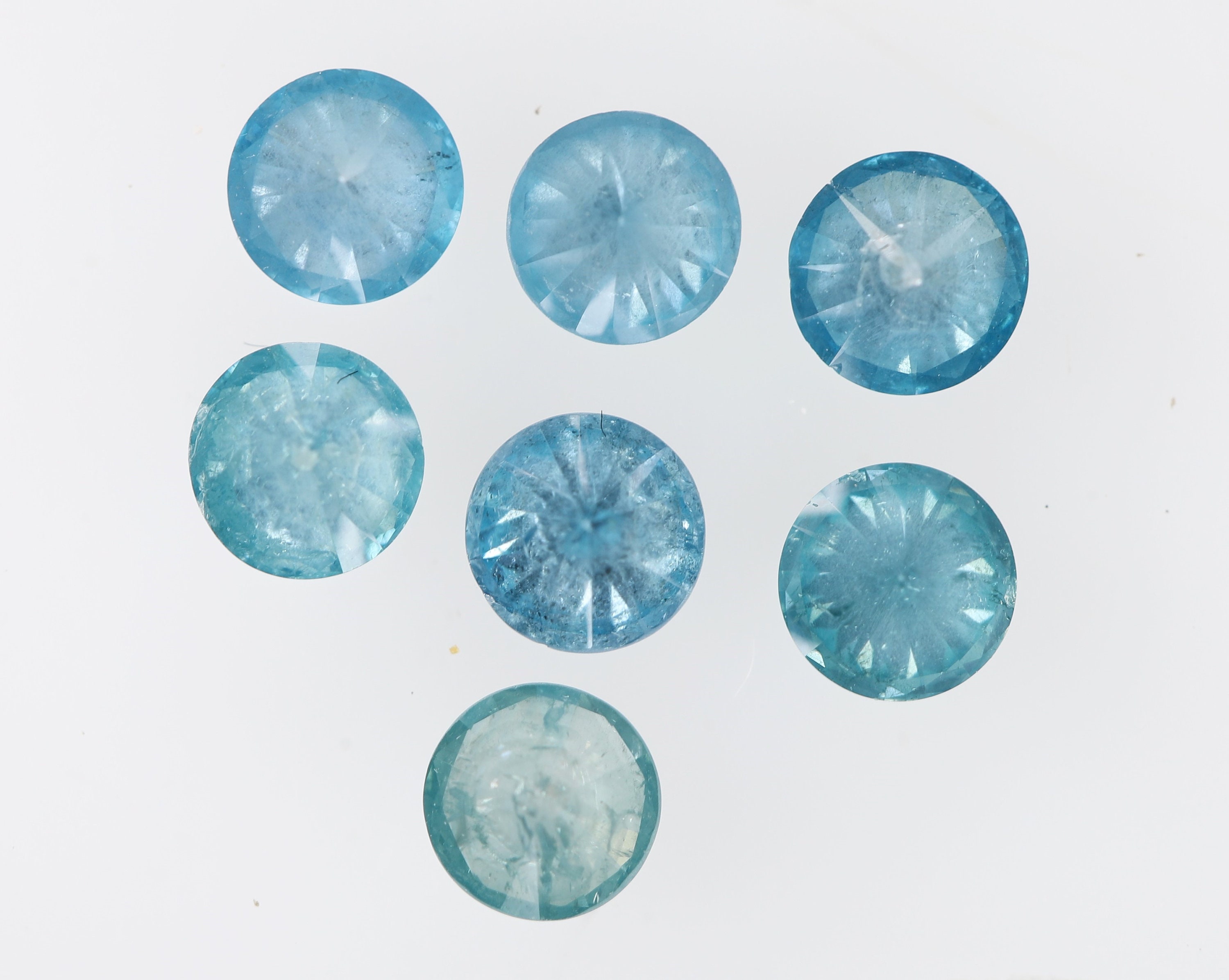 1.56 Ct 3.9 X 2.3 MM Loose Diamond Blue Color Round Shape | Etsy