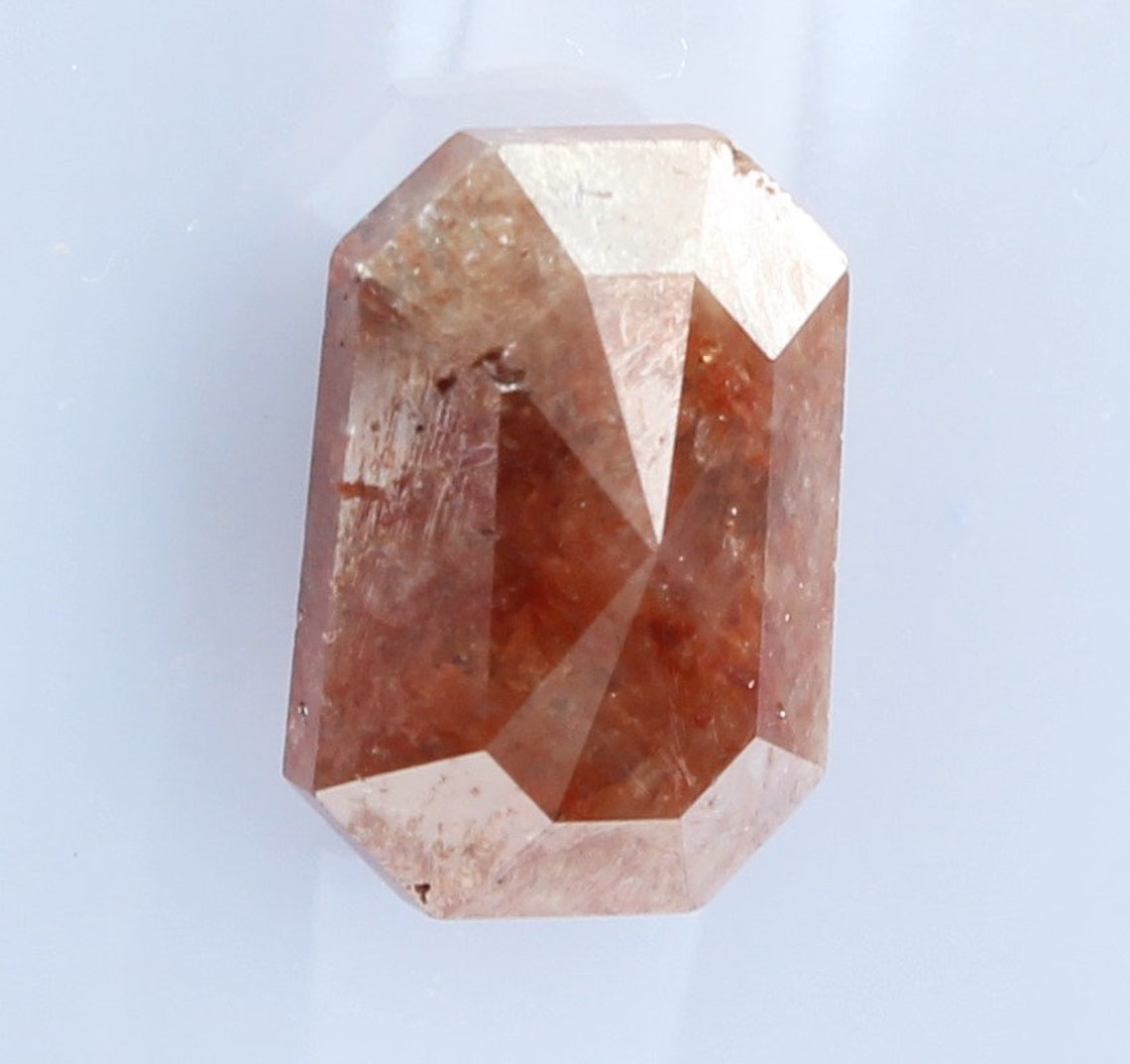 2.11 Ct 9.0 X 6.1 X 3.9 MM Natural Loose Diamond Peach Color - Etsy