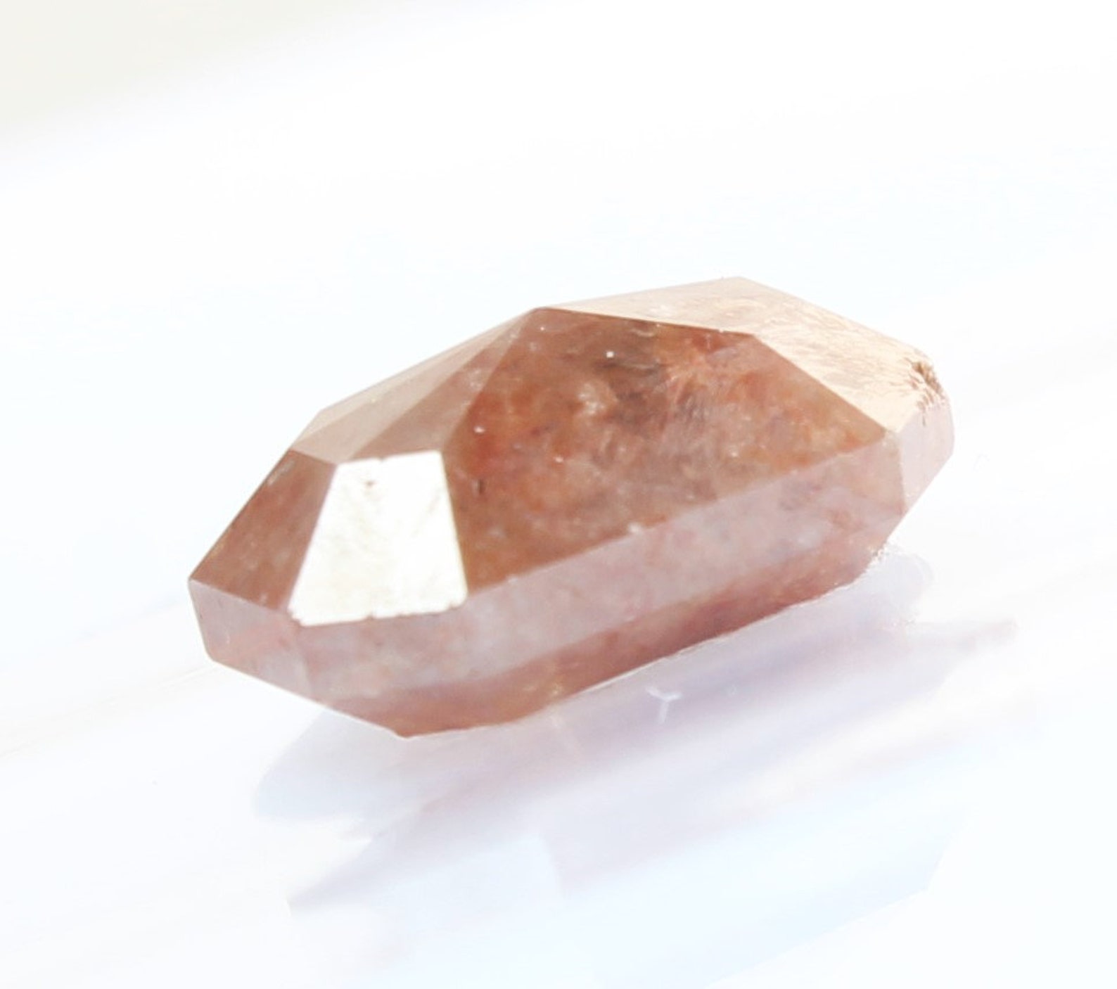 2.11 Ct 9.0 X 6.1 X 3.9 MM Natural Loose Diamond Peach Color | Etsy