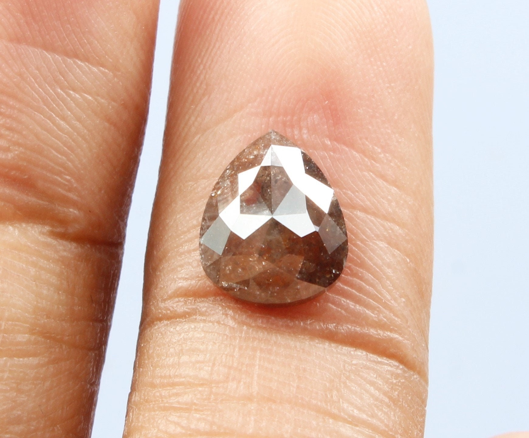 2.09 Ct 9.0 X 7.5 X 3.6 MM Natural Rustic DiamondFancy | Etsy