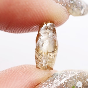 0.91 Ct, 9.2 X 4.0 X 2.9 MM, Natural Loose Raw Diamond Brown Color I3 ...