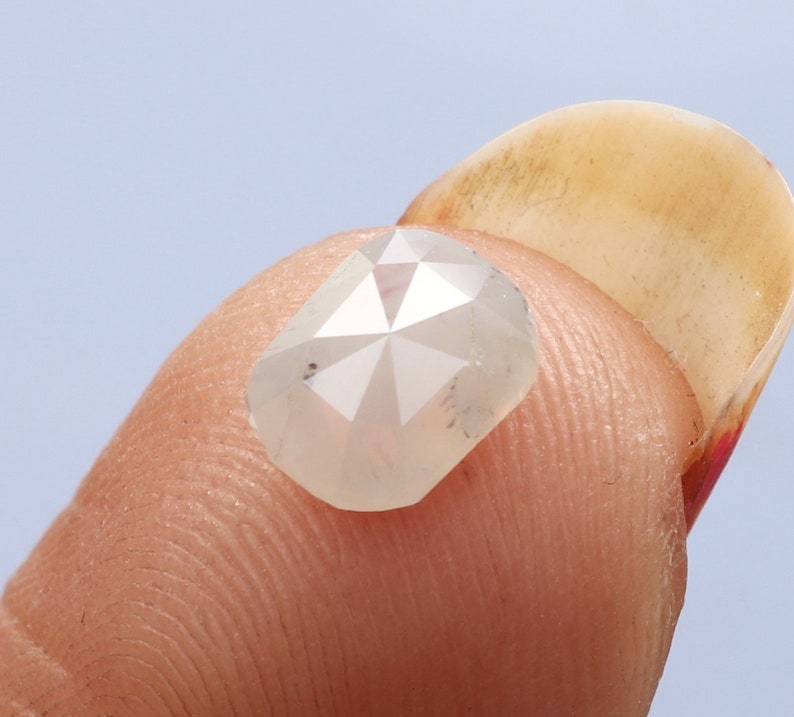 0.74 Ct 6.4 X 4.9 X 2.5 MM Natural Loose Diamond Icey White | Etsy