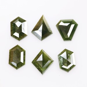 3.33 Ct, 8.3 X 7.0 X 1.7 MM, Loose Diamond Fancy Green Color Mix Shape ...