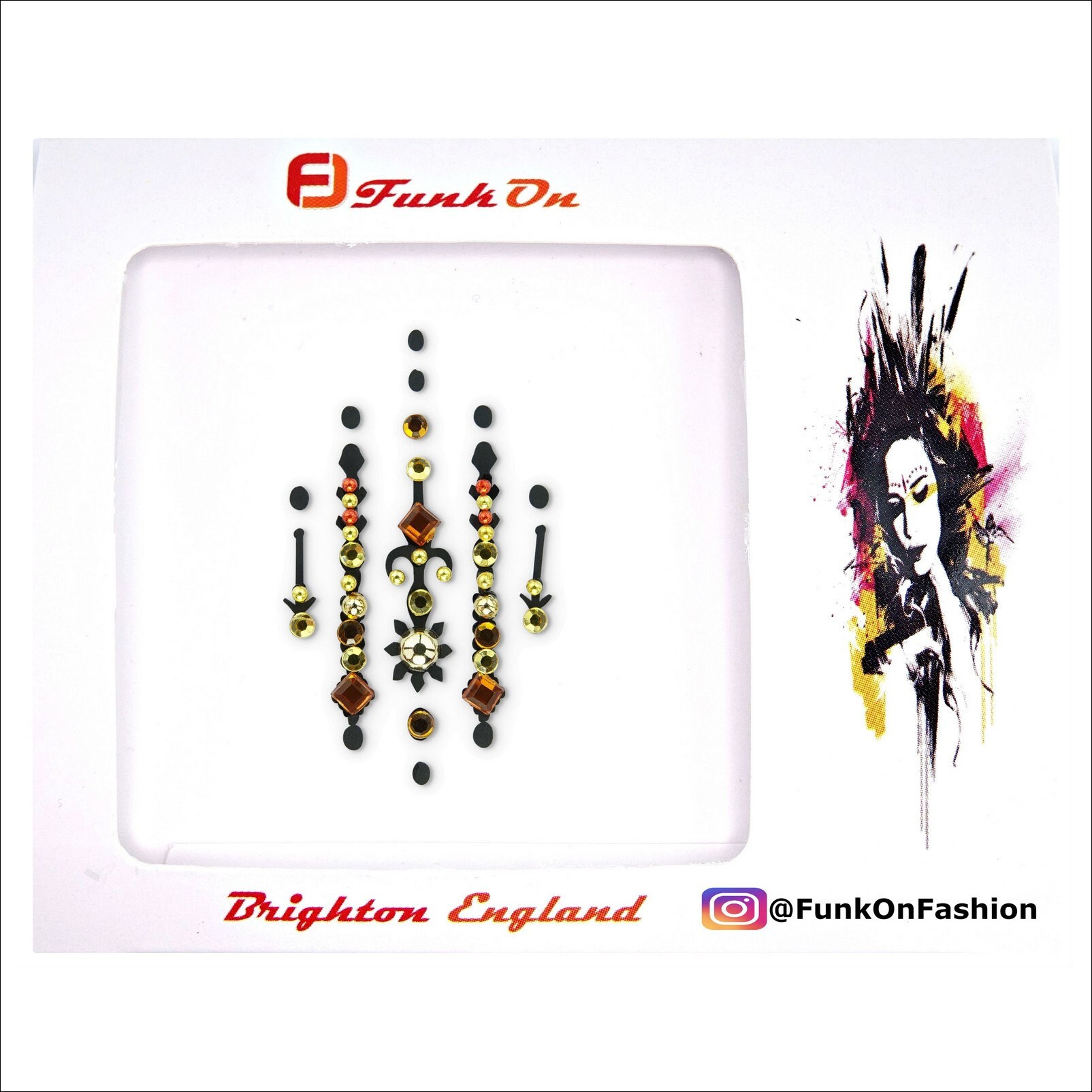 Festival FACE Gem-rave Face and Body Jewels-stick on Bindi - Etsy