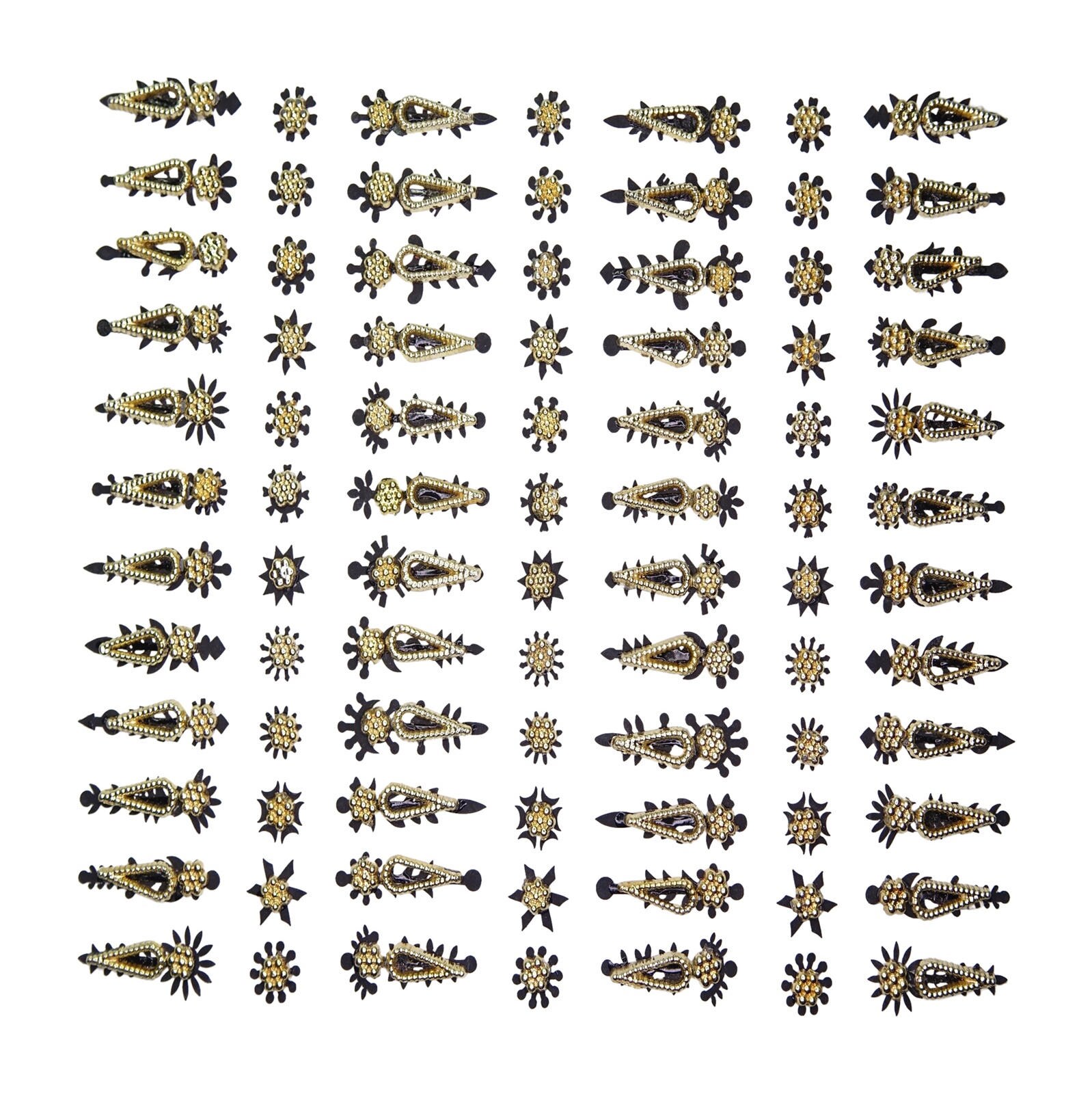 Huge BINDI Pack-gold Face Jewel Face Gem Gold Stick on - Etsy