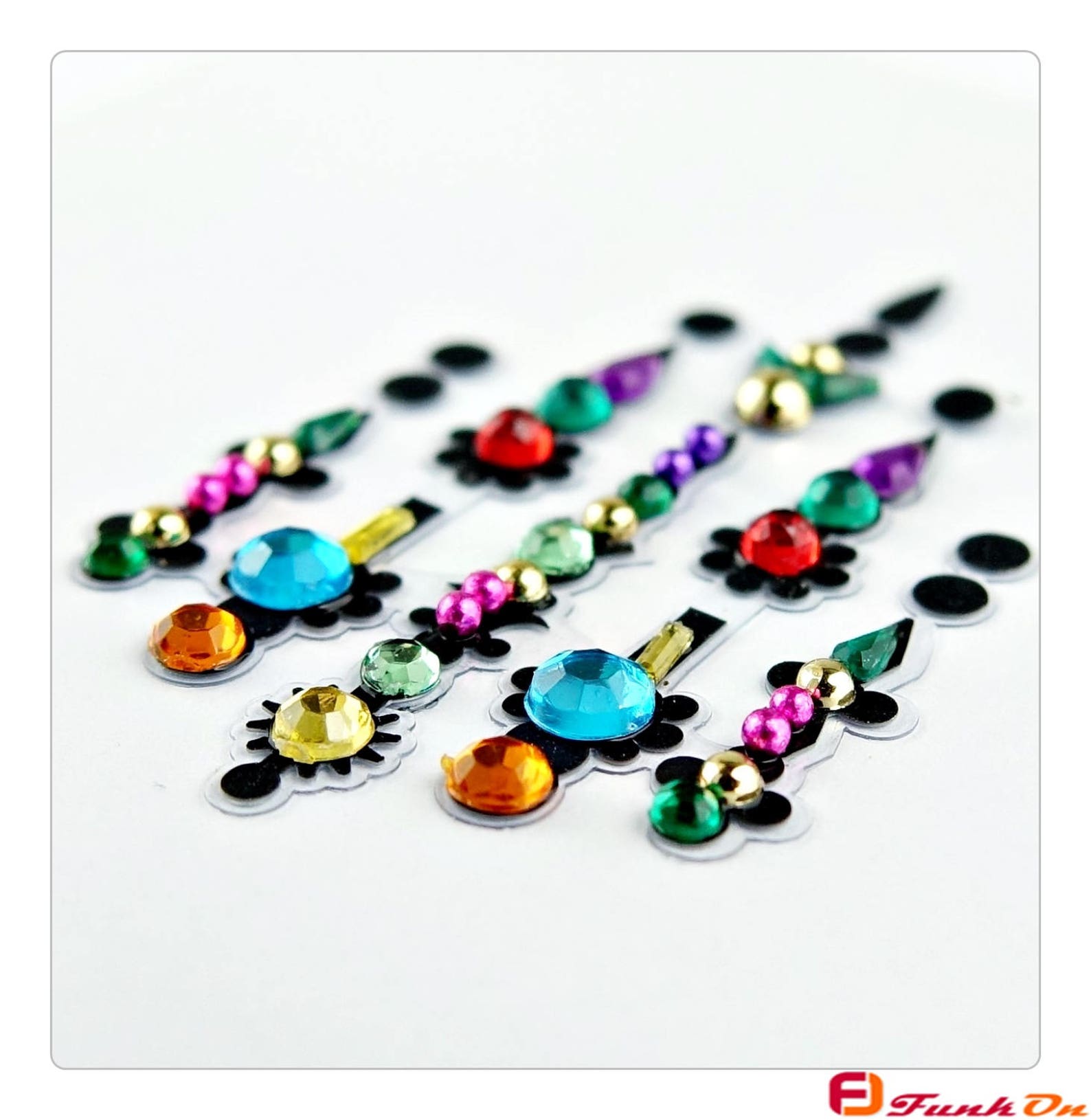 Huge One Piece Combination Bindi Fusion Festival Face Gem - Etsy