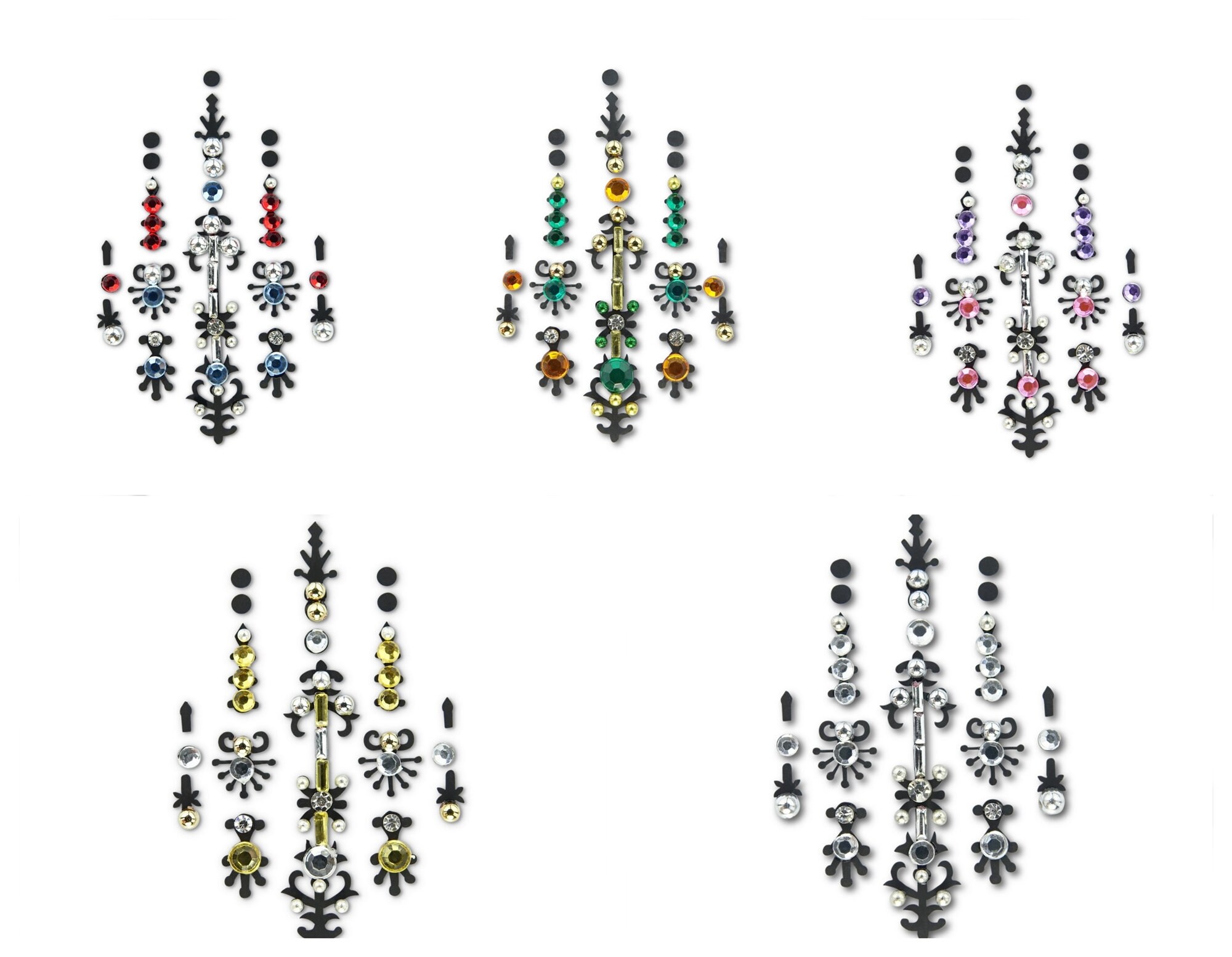 Face Jewel for Festivals one Piece Crystal Face Gem Body - Etsy