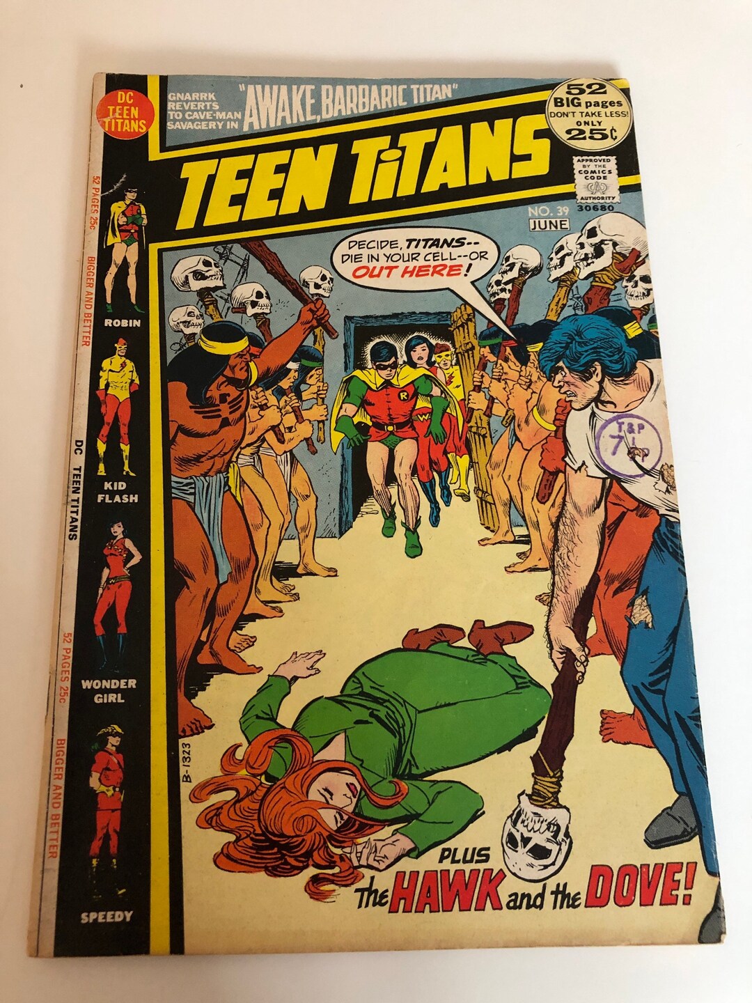 Vintage Comic Gift for DC Collectors Vintage Teen Titans 39 - Etsy