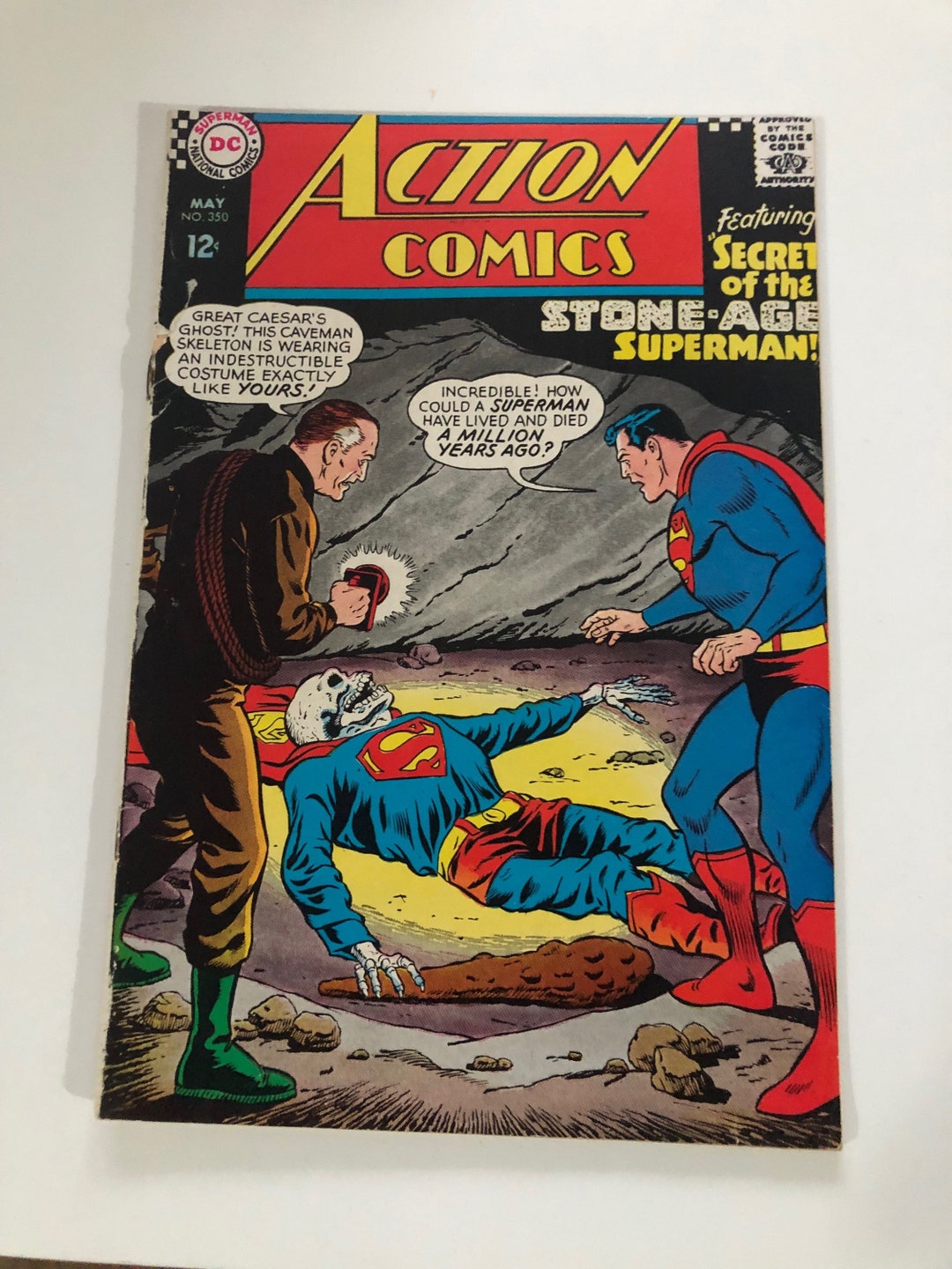 Vintage Superman Comic 350, Action Comic, DC Comic Featuring Secret of ...