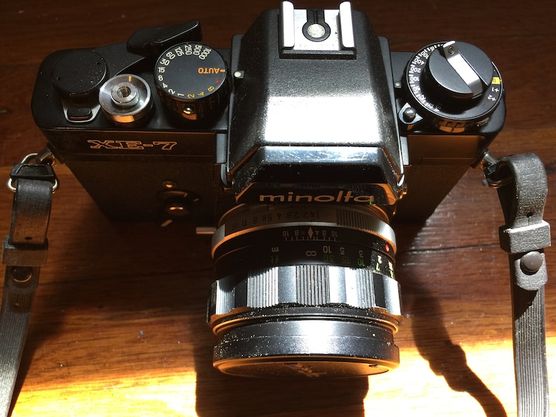 Vintage XE7 Minolta Camera Japan Photography - Etsy