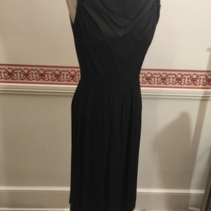 Stunning Vintage Lord & Taylor Molli Parnis NY Black Dress Luxury Lined ...