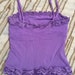 Vintage Cosabella Top Tank Purple Sheer Exotic Knit Must Have Box Knot ...