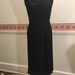 Stunning Vintage Lord & Taylor Molli Parnis NY Black Dress Luxury Lined ...