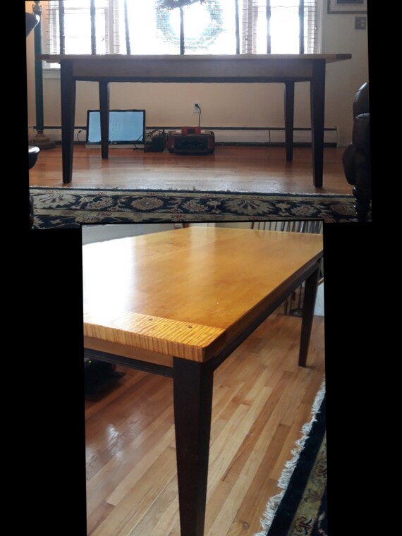 Stunning Handcrafted Tiger Maple kitchen table Philippine | Etsy