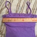 Vintage Cosabella Top Tank Purple Sheer Exotic Knit Must Have Box Knot ...