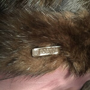 Vintage Brown Mink Fur Coat M L Repurpose Luxury Pillow or - Etsy