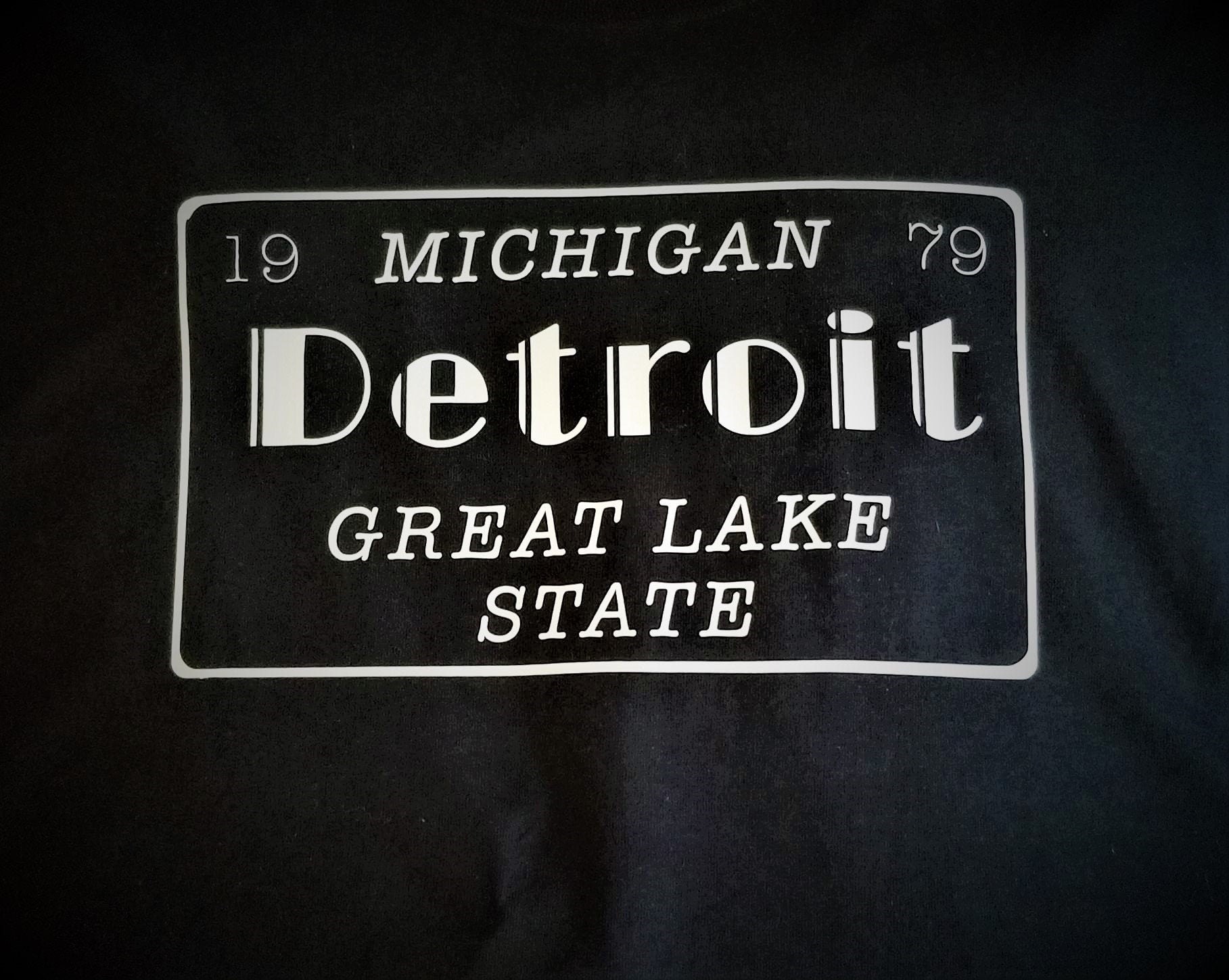 Detroit License Plate - Etsy
