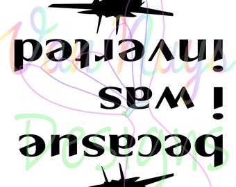 Because I Was Inverted Png - Etsy