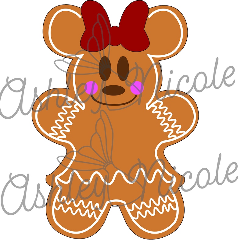 Mickey Gingerbread - Etsy