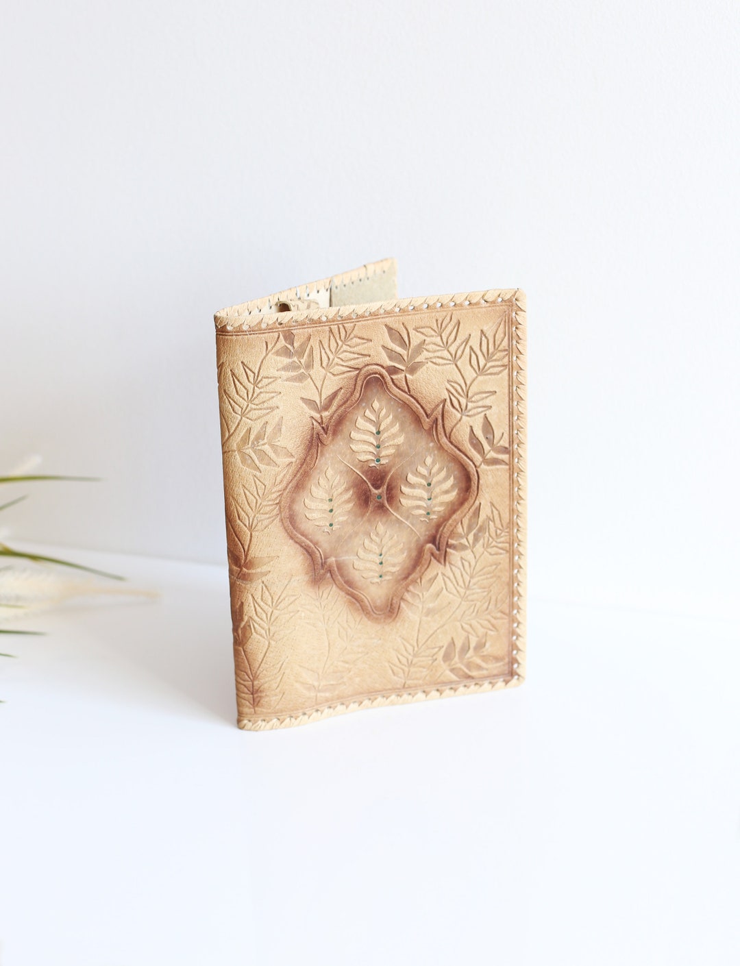 Embossed Leather Book Covers A5 Size for Books and Notebooks Leather ...