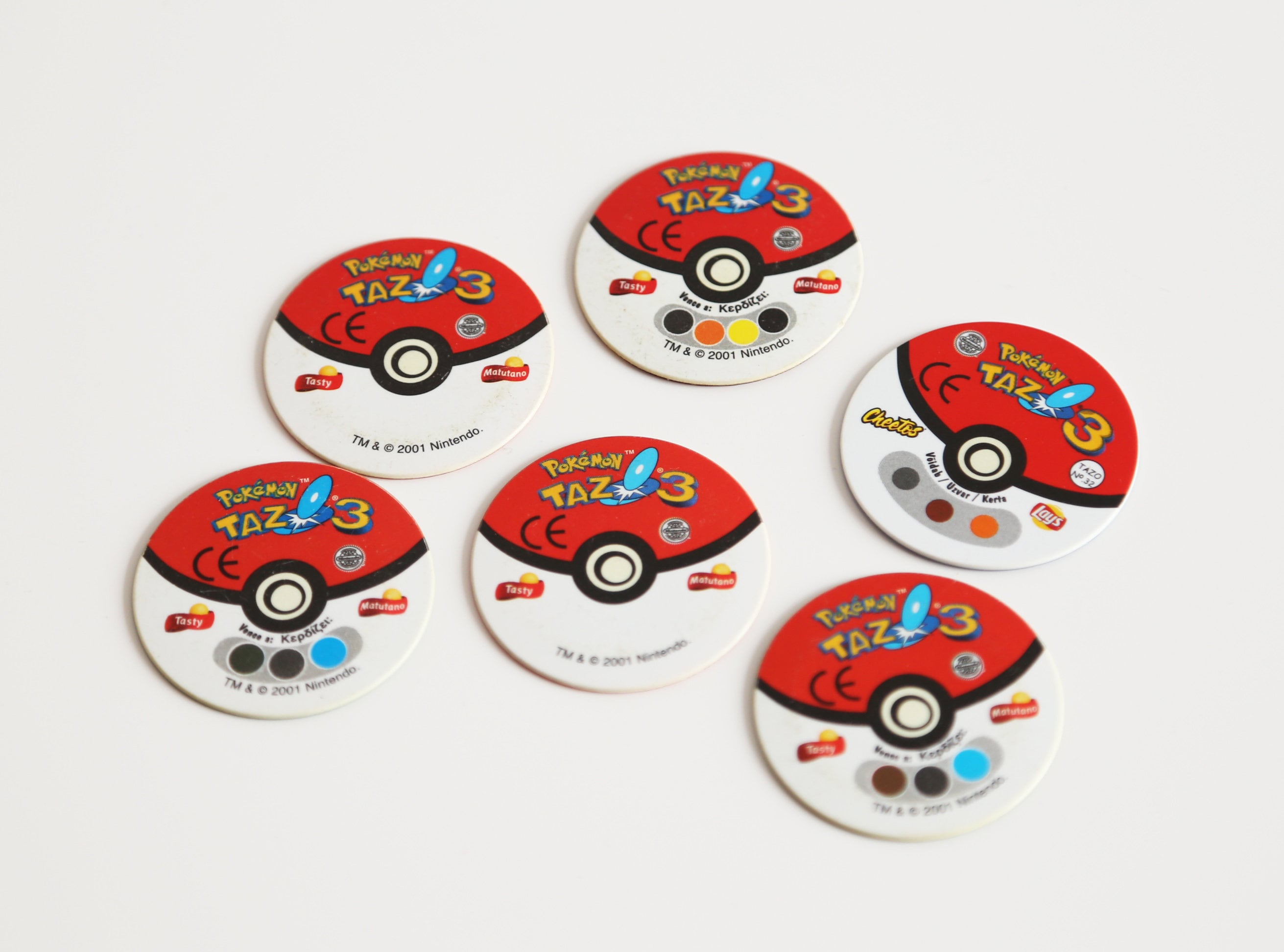 90s Tazo Pokemon Pogs Rare Lenticular Set 6pc - Etsy