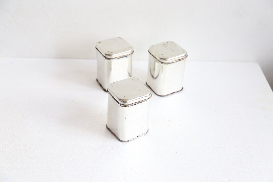Soviet Metal Kitchen Tins Set 3 Kitchen Tins Soviet Storage Kitchen ...