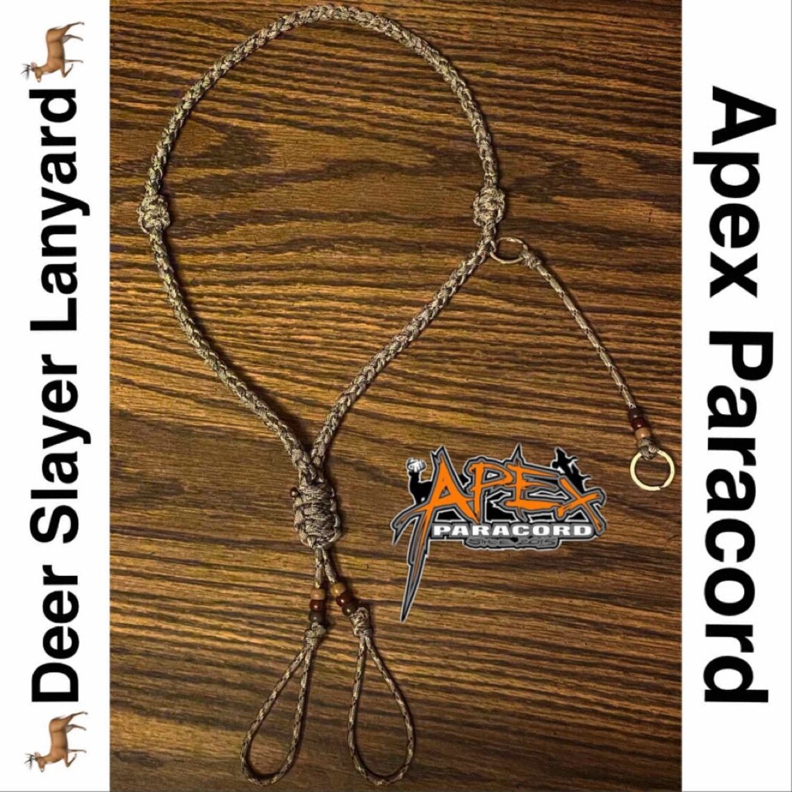 Game Call Lanyard - Round Braid Weave - Paracord - Duck Call/grunt Call ...