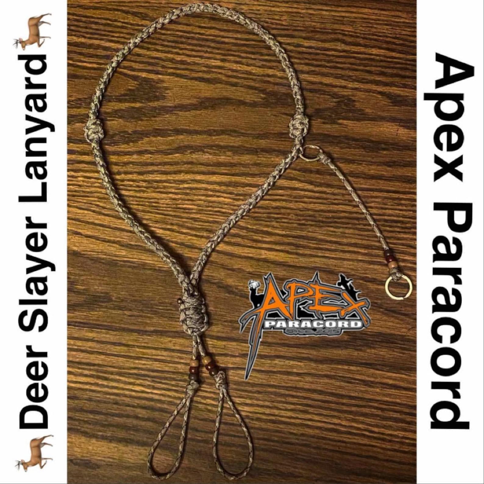 Game Call Lanyard - Round Braid Weave - Paracord - Duck Call/grunt Call ...