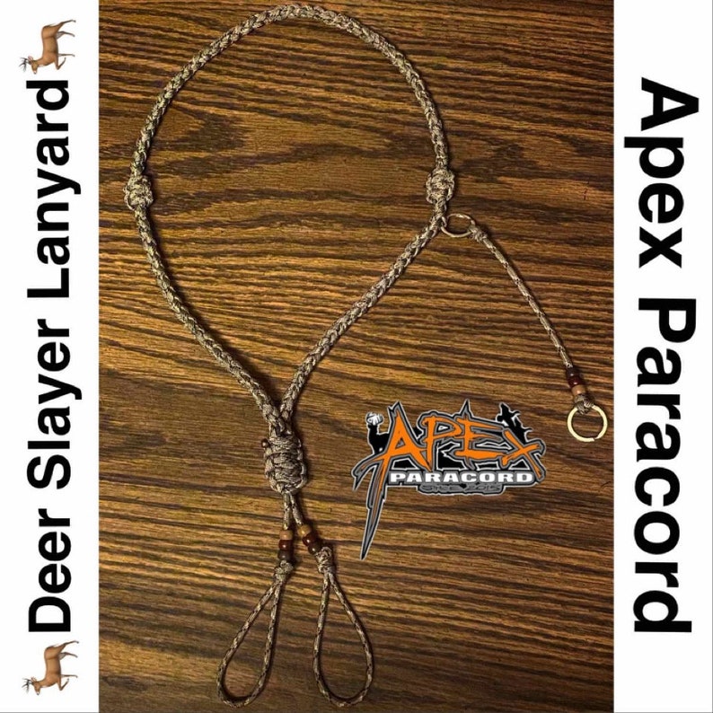 Game Call Lanyard - Round Braid Weave - Paracord - Duck Call/grunt Call ...