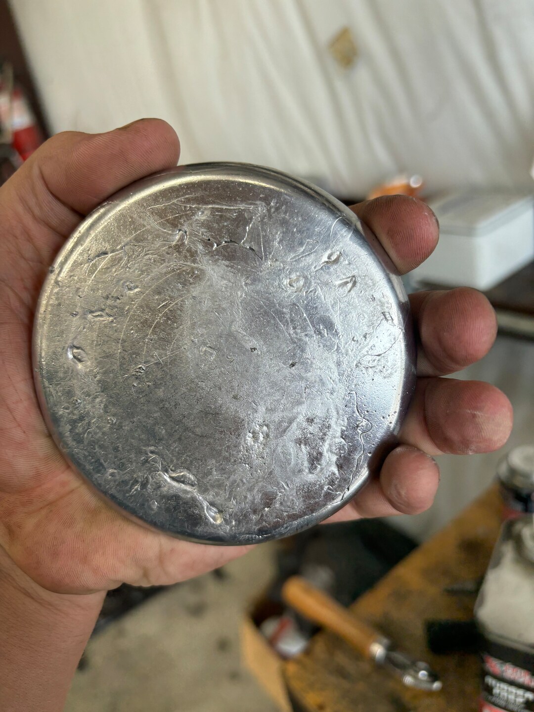 Lead Weight Disc 2.5-3lbs - Etsy