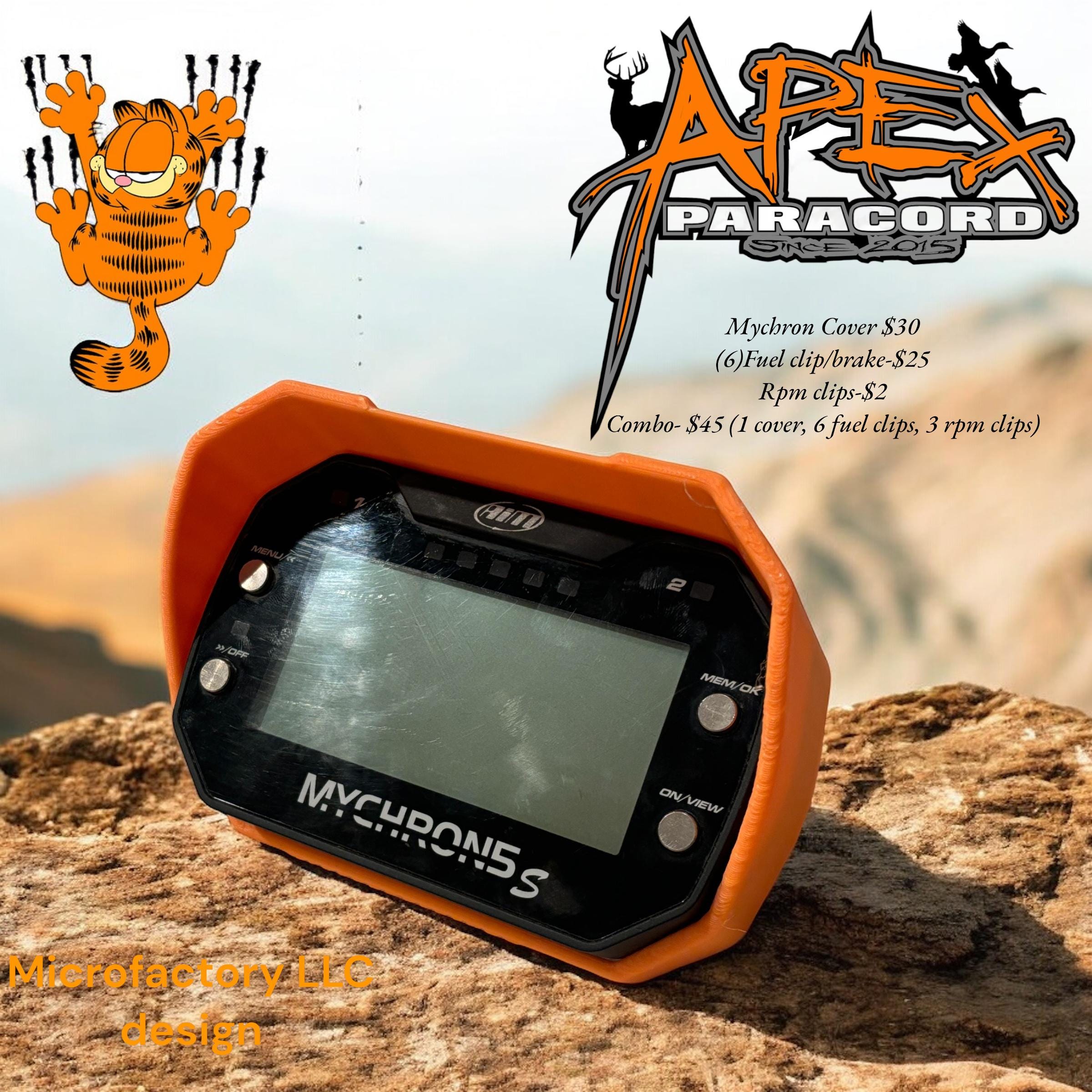 3D Printed Mychron 5/5S GPS Case With Fuel and RPM Clips - Etsy