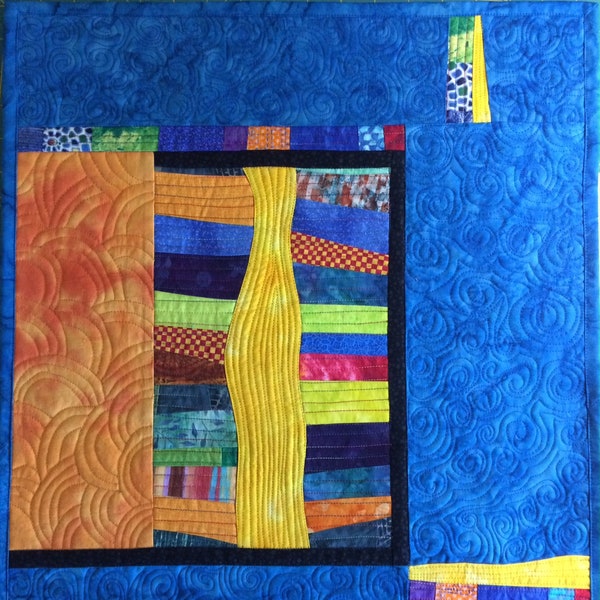 Abstract Quilt - Etsy